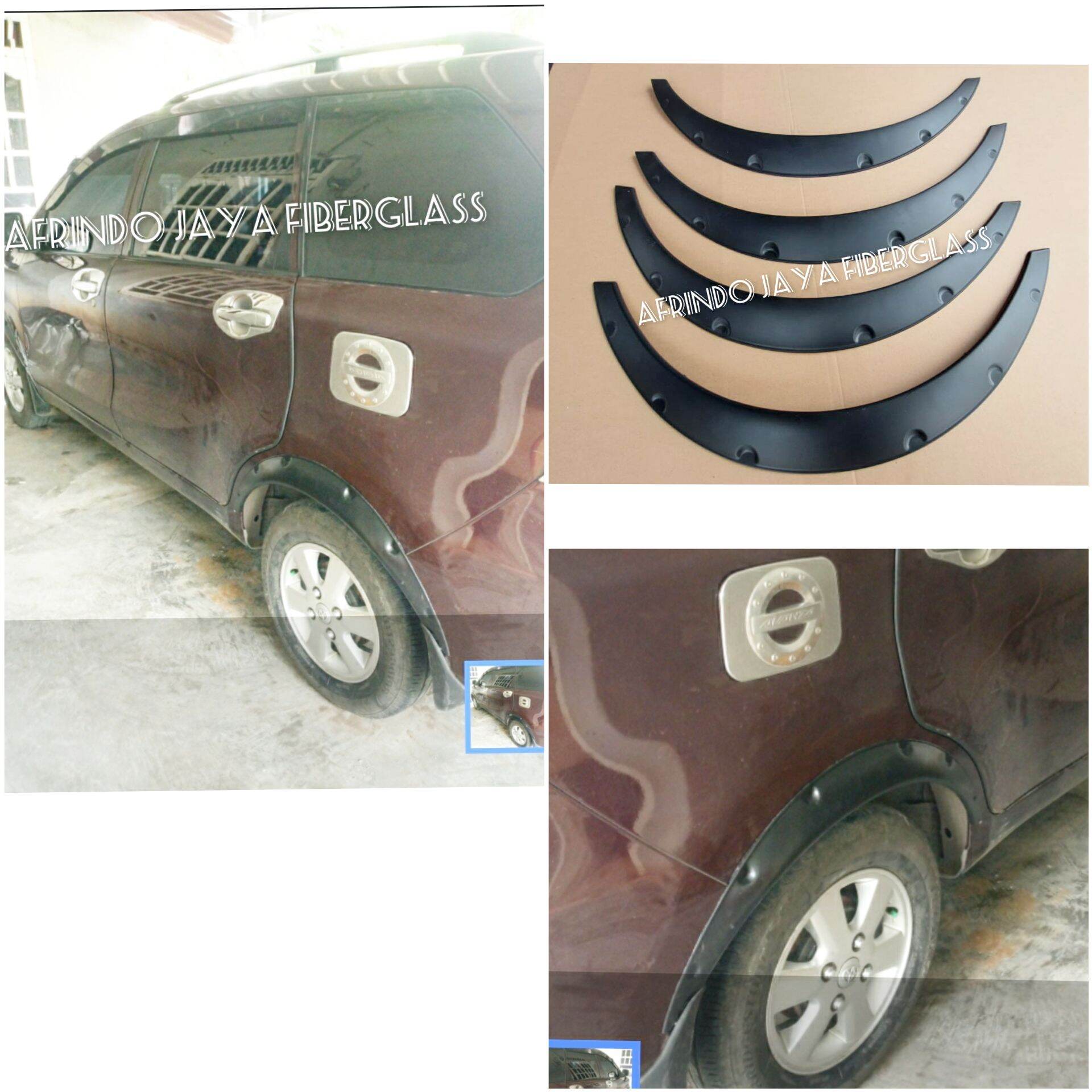 OVER FENDER ALL NEW AVANZA ,XENIA 1SET isi 4pcs | Lazada Indonesia