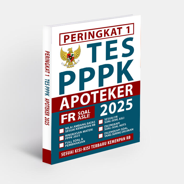 Buku PPPK APOTEKER 2025 - Peringkat 1 PPPK APOTEKER 2025 - Buku ...