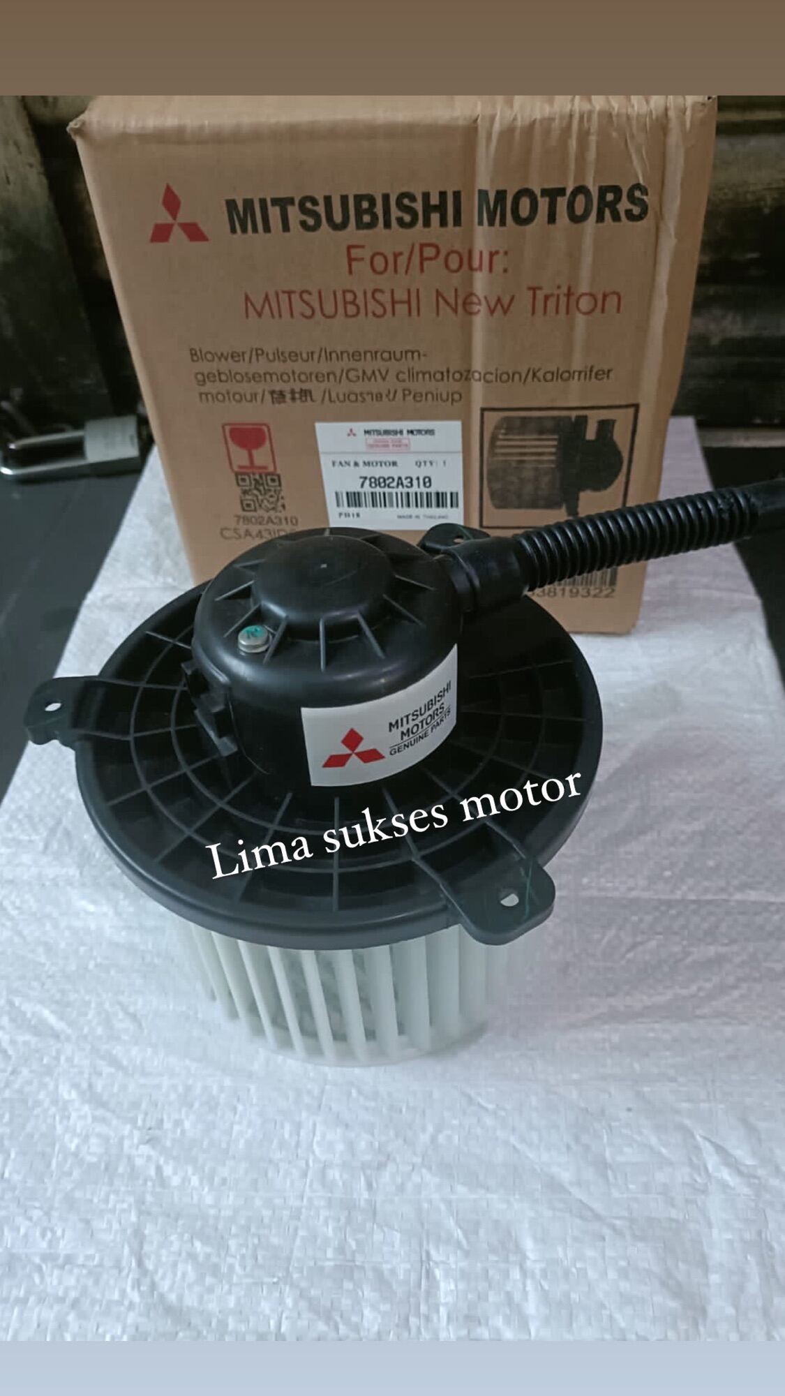 motor blower ac all new triton all new pajero sport 7802A310 thailand ...