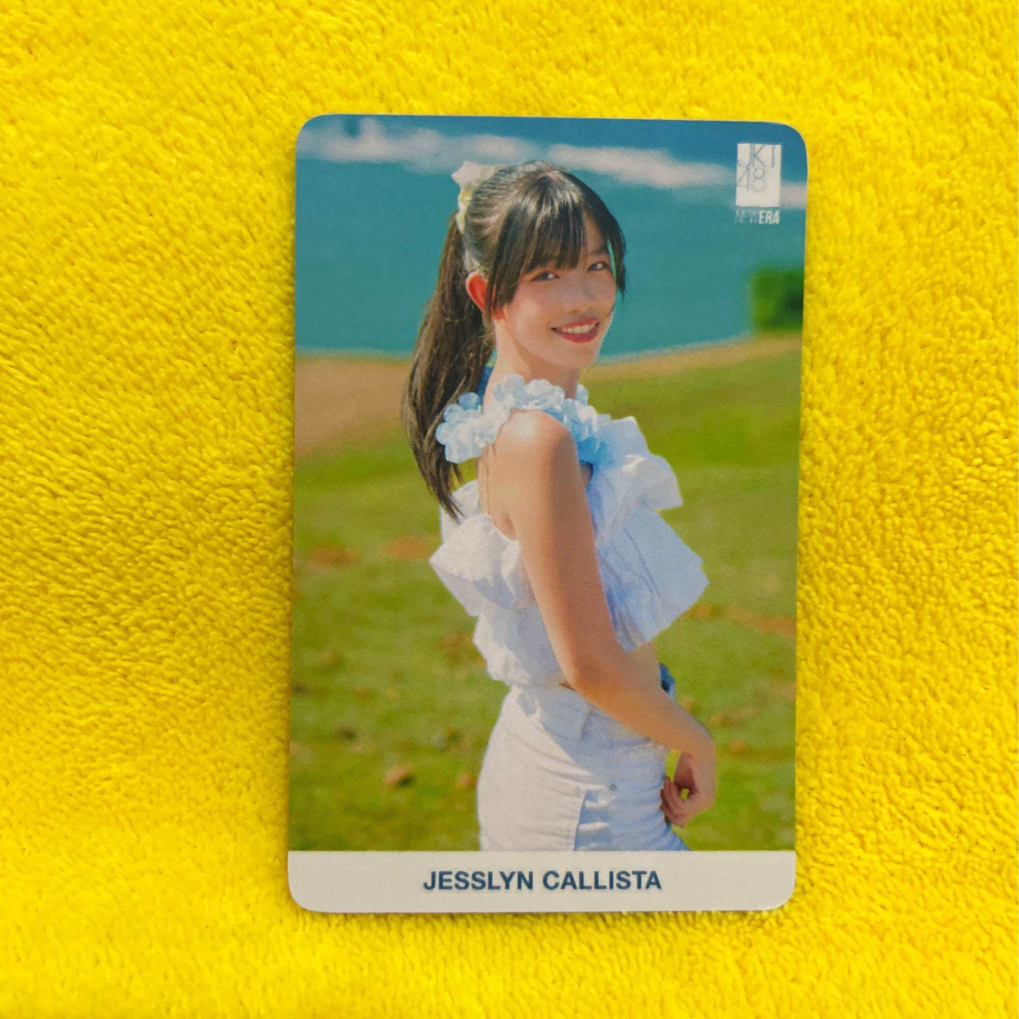 photocard jkt48 jesslyn callista summer tour 100% official | Lazada Indonesia