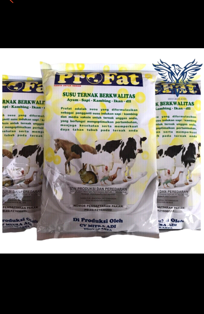 PROFAT 1KG SUSU FORMULA HEWAN pengganti susu indukan hewan ternak ...