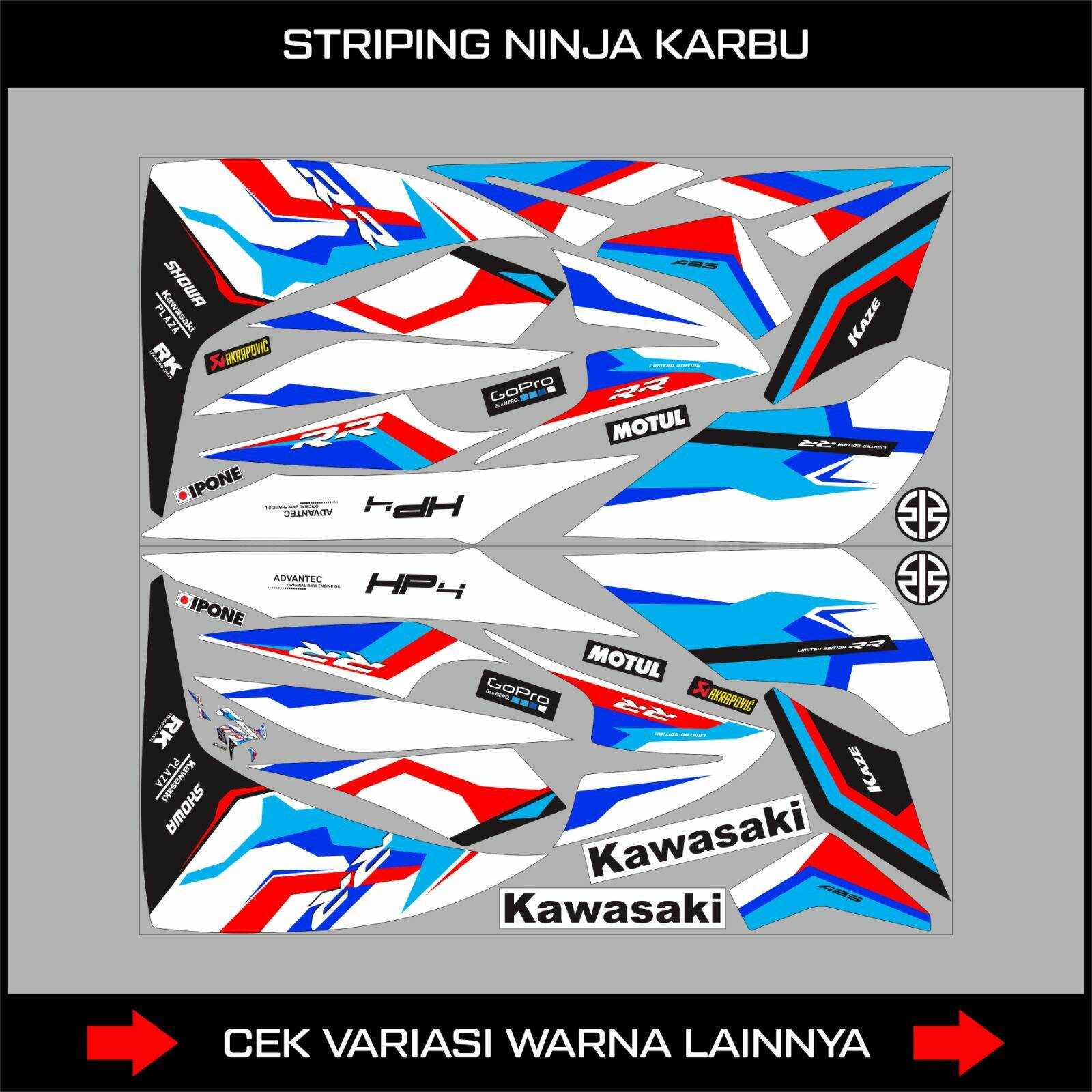 Kawasaki Ninja Decal 4