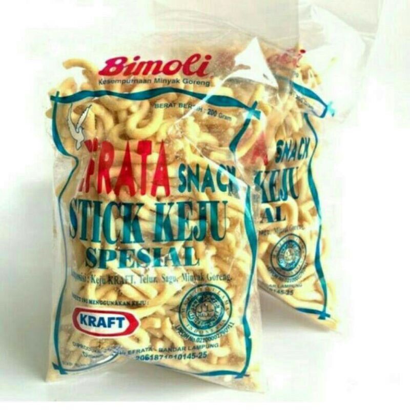 Stik Keju Efrata Oleh Oleh Khas Lampung Keju Kraft 500 gram | Lazada ...