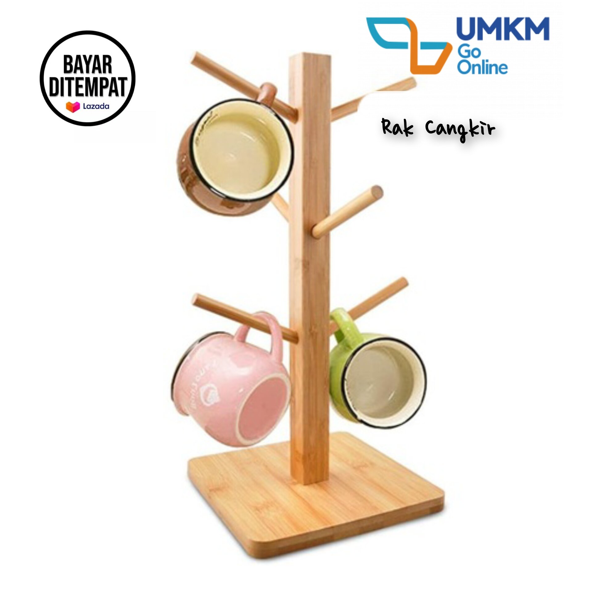 Rak Cangkir Rak Gantungan Mug Bayar Di Tempat... | Lazada Indonesia