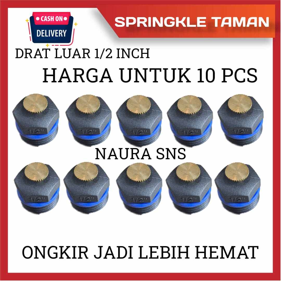 10Pcs Sprinkle Taman Adjustable / Kincir Air Siram Taman Alat Siram ...