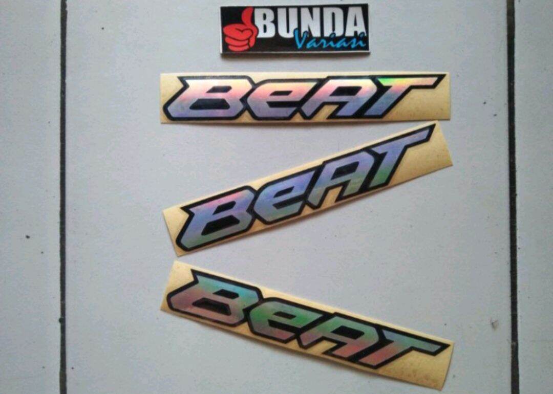 stiker cutting tumpuk beat sticker hologram | Lazada Indonesia