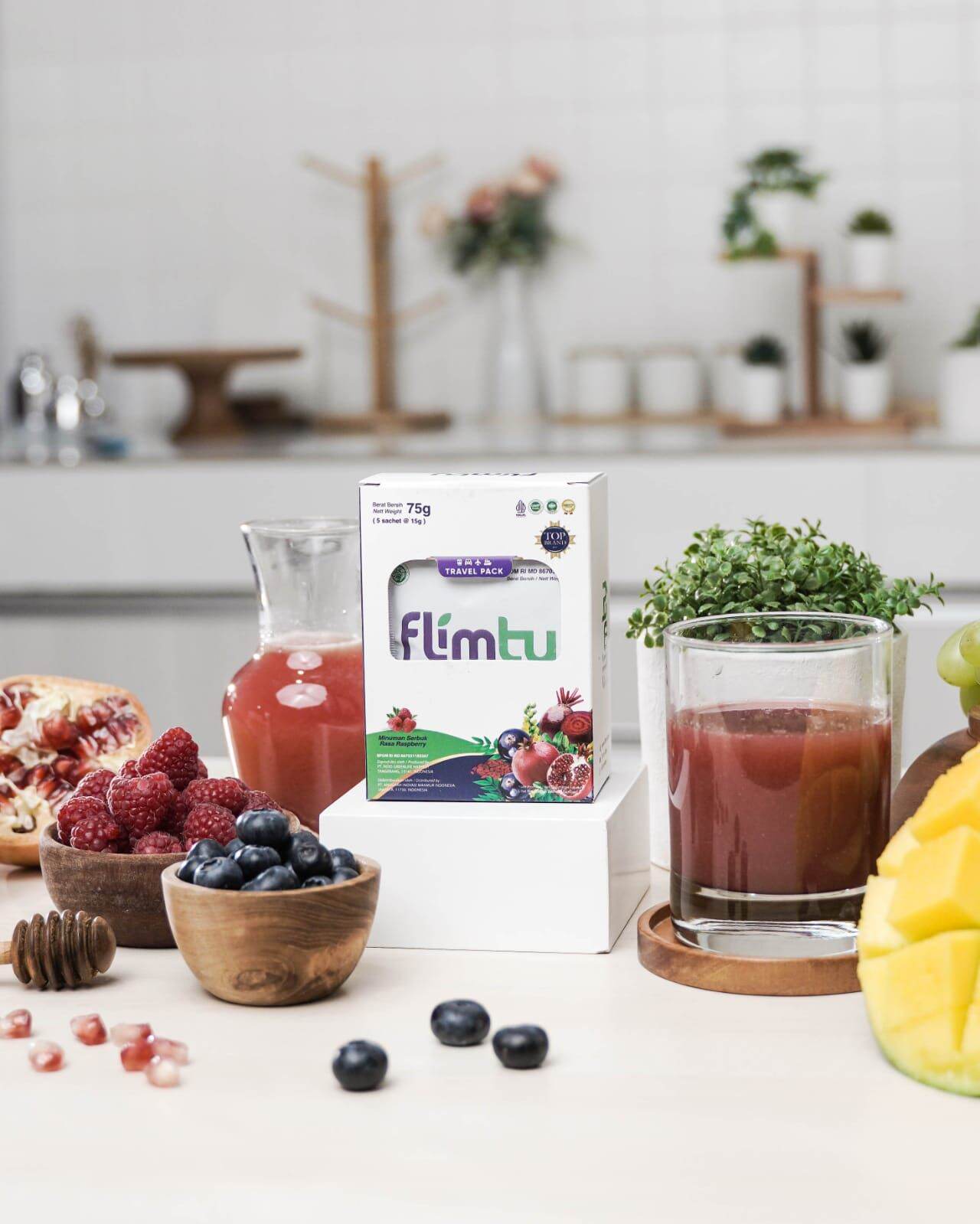 FLIMTY Fiber Travel Pack 5 sachet 5sachet Blackcurrant Raspberry Mango ...