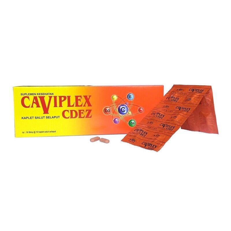 Caviplex cdez multivitamin kesehatan tubuh persendian 10 tab | Lazada ...