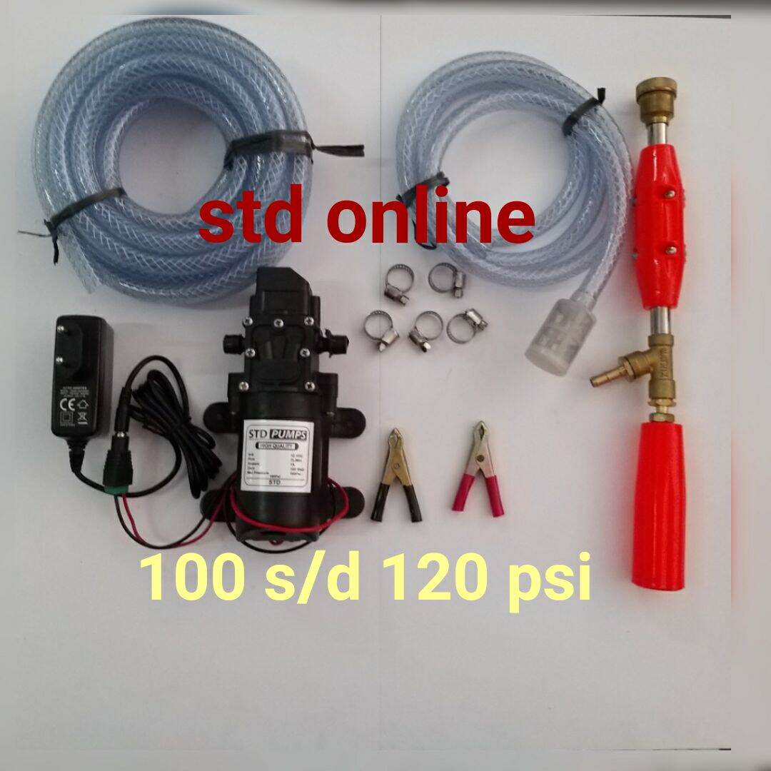 paket alat cuci steam mini 120 psi untuk cuci motor cuci ac cuci mobil ...