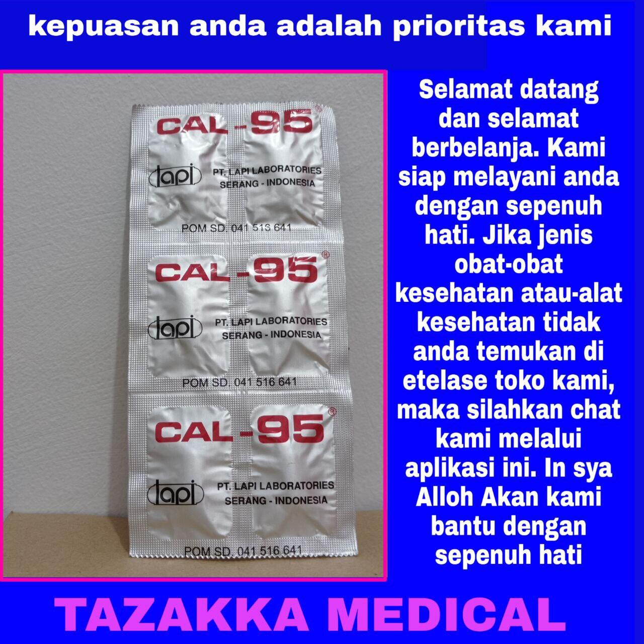 CAL 95 harga per strip | Lazada Indonesia