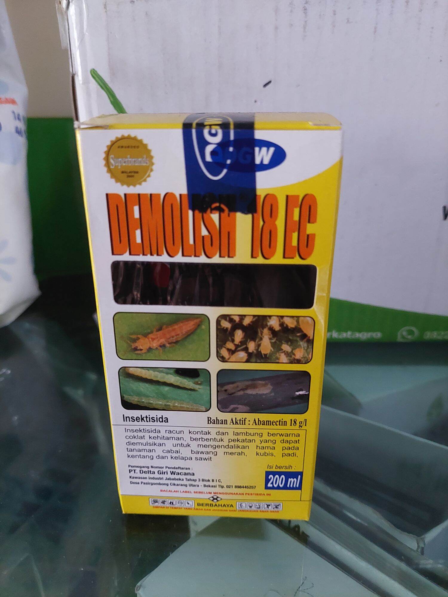 Insektisida DEMOLISH 18EC 200ml | Lazada Indonesia