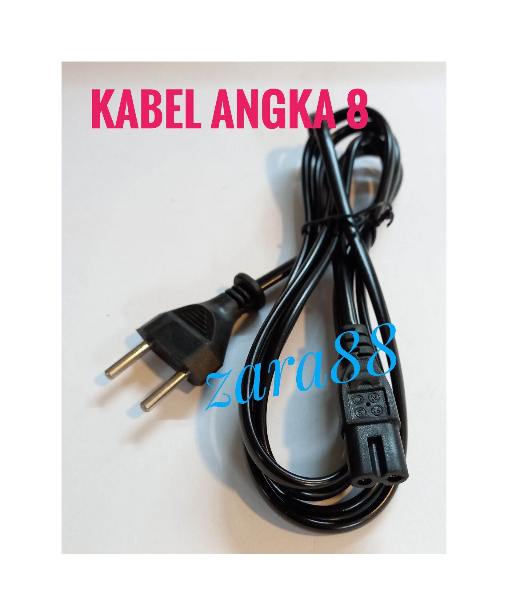 Kabel power kabel radio kabel angka 8 (1pcs) | Lazada Indonesia