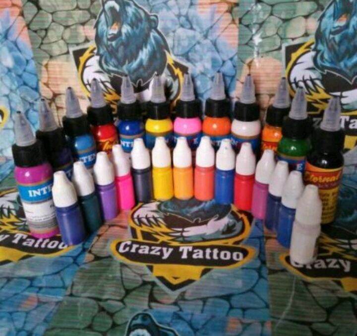 tinta tattoo Intenze dan eternal Ink per botol 5ML tato tatto | Lazada ...