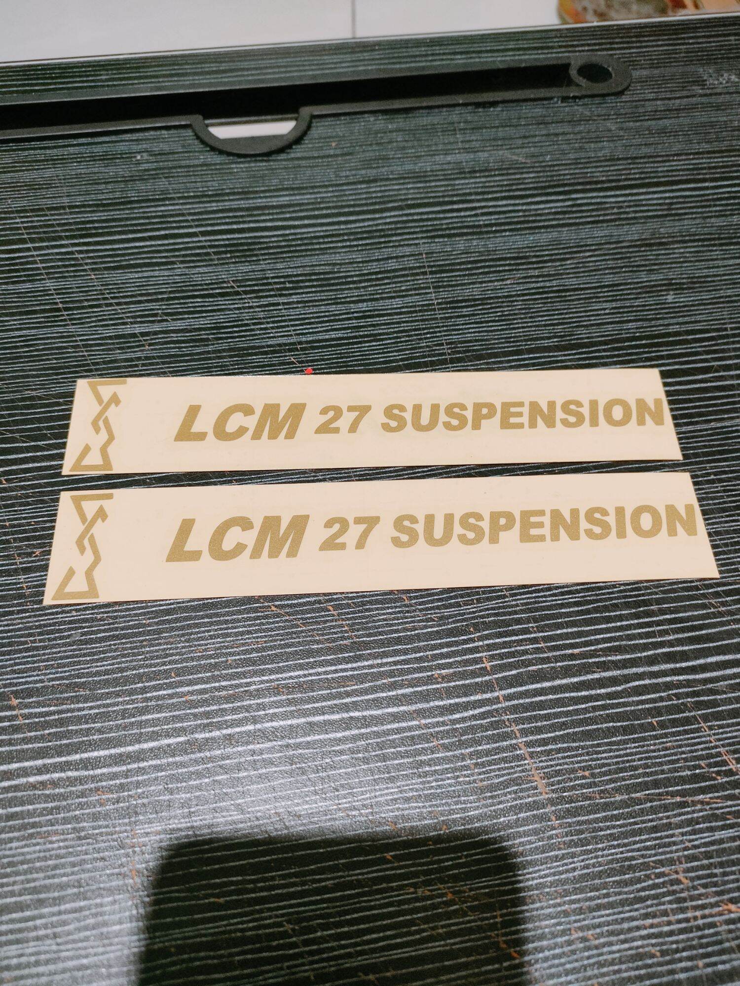 STIKER LCM 27 SUSPENSION CUTTING untuk satu set kanan dan kiri | Lazada ...