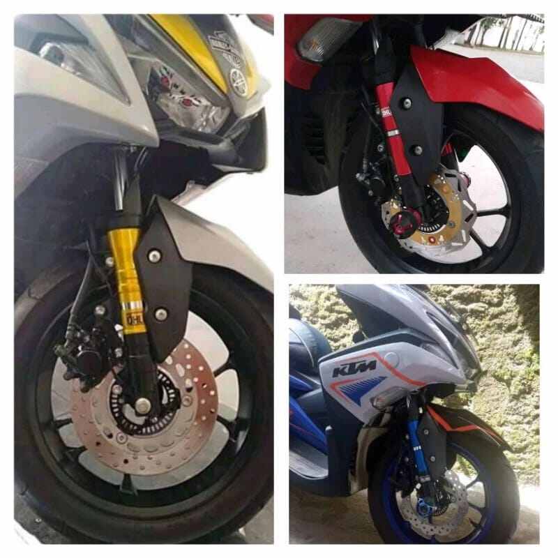 Cover shock yamaha aerox series aksesoris shock aerox pelindung ...