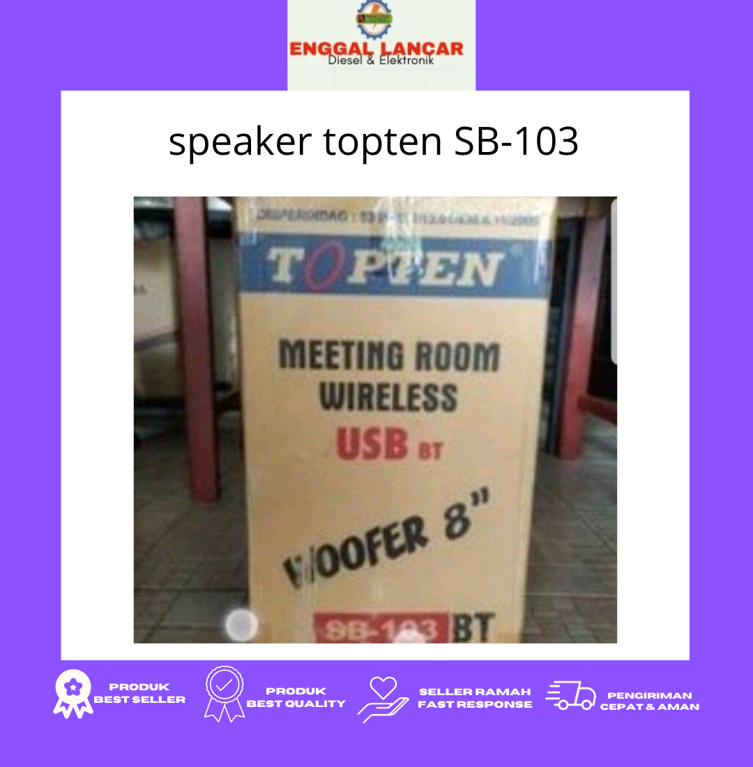 speaker topten SB-103 | Lazada Indonesia