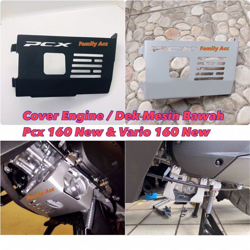 cover engine PCX 160 NEW dan VARIO 160 NEW pelindung mesin bawah bahan ...