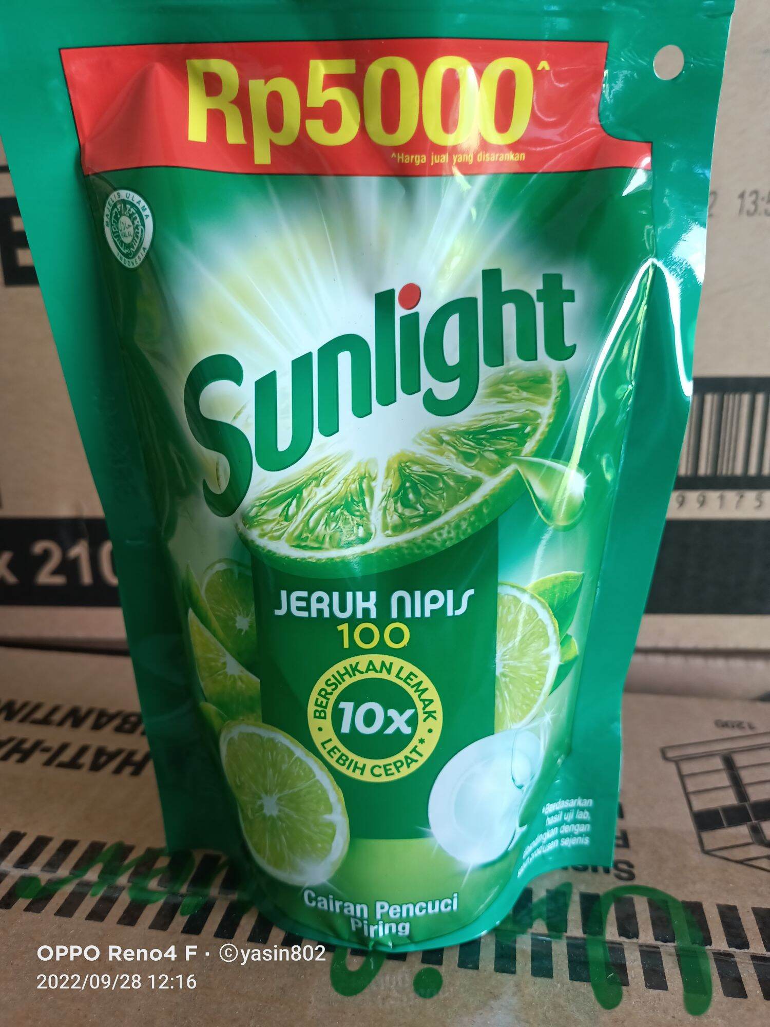 sunlight pencuci piring 5000 an | Lazada Indonesia