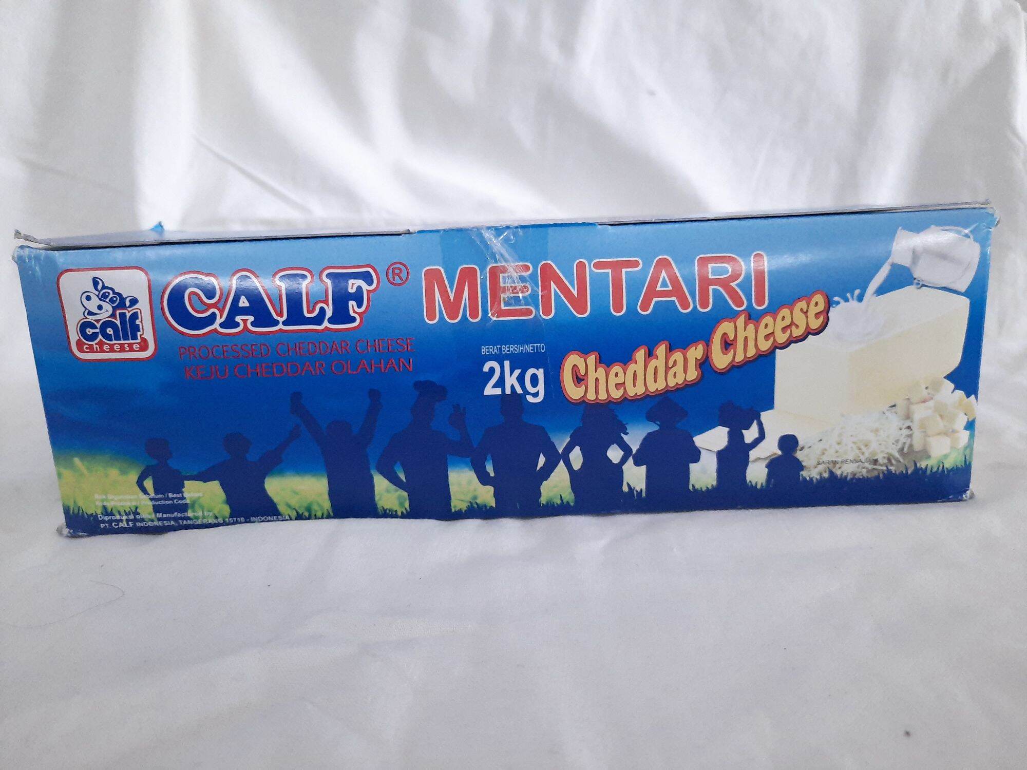 calf mentari keju cheddar box 2kg | Lazada Indonesia