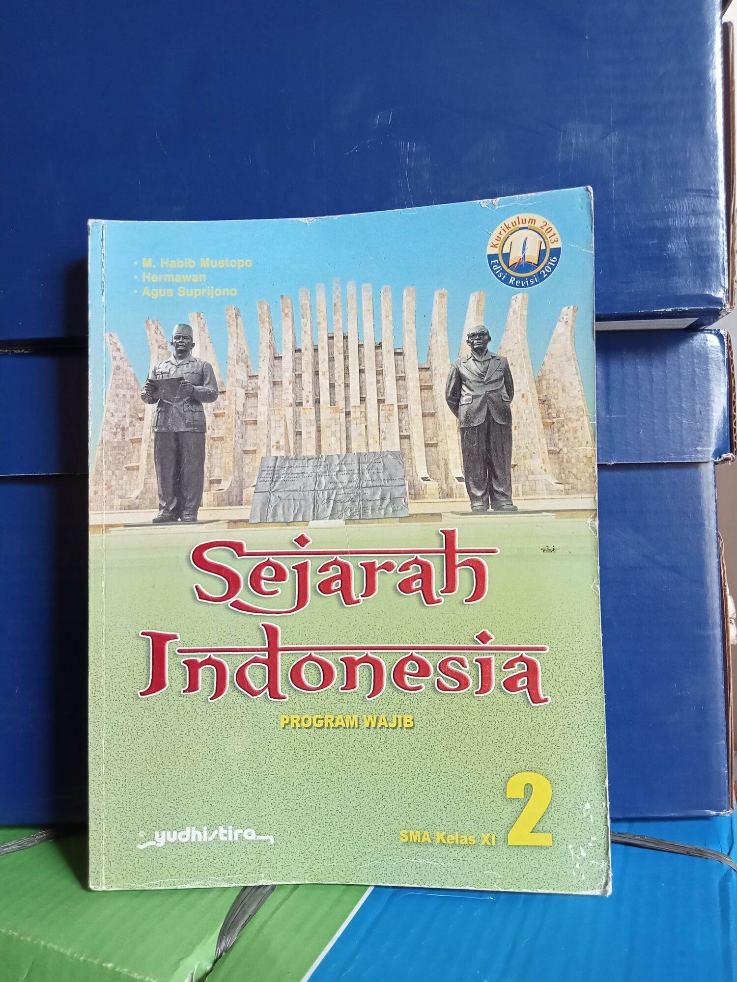 buku sejarah Indonesia program wajib kelas 11 SMA Yudhistira | Lazada Indonesia