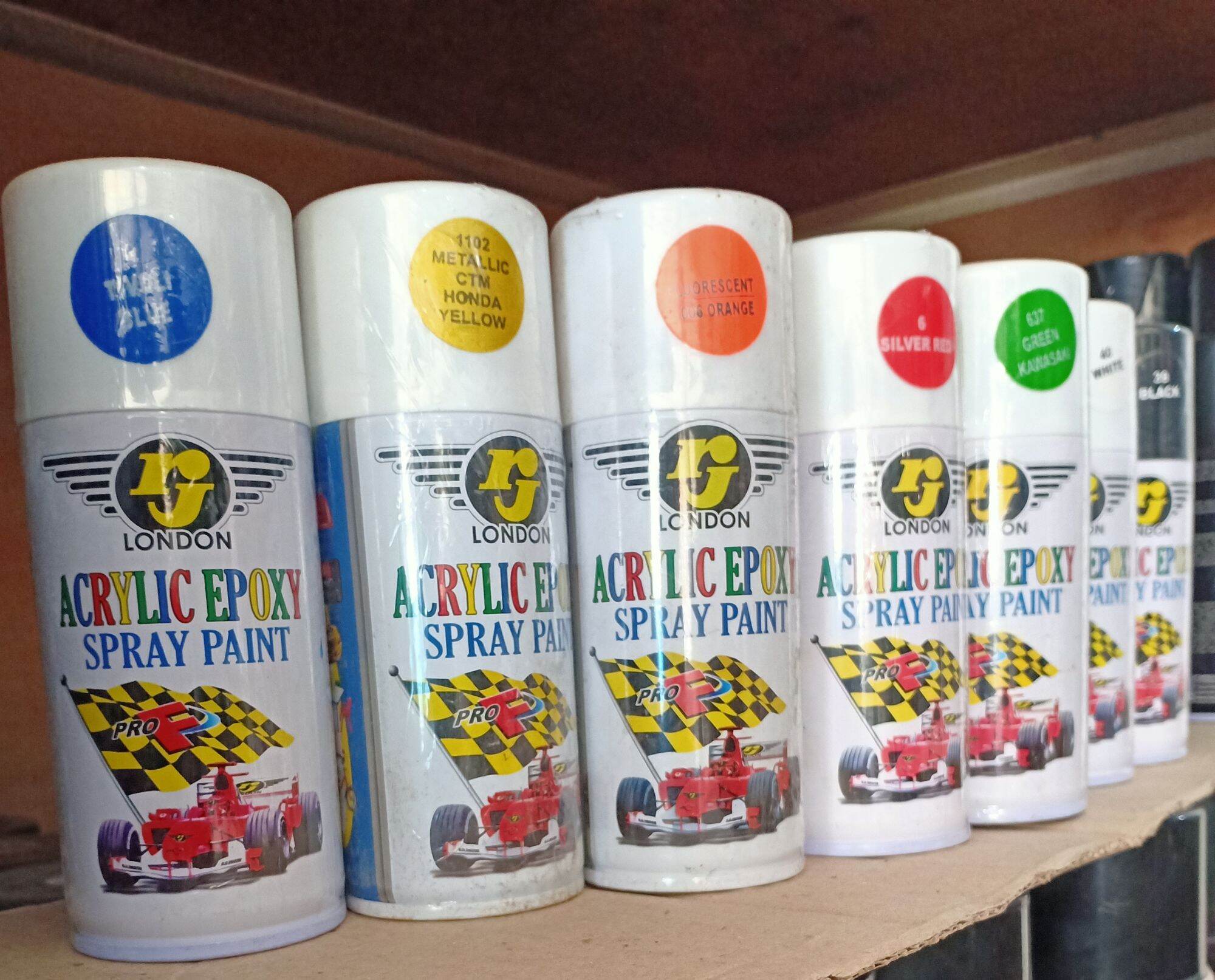 cat spray rj London 150 CC , cat semprot , Pylox , pilox | Lazada Indonesia