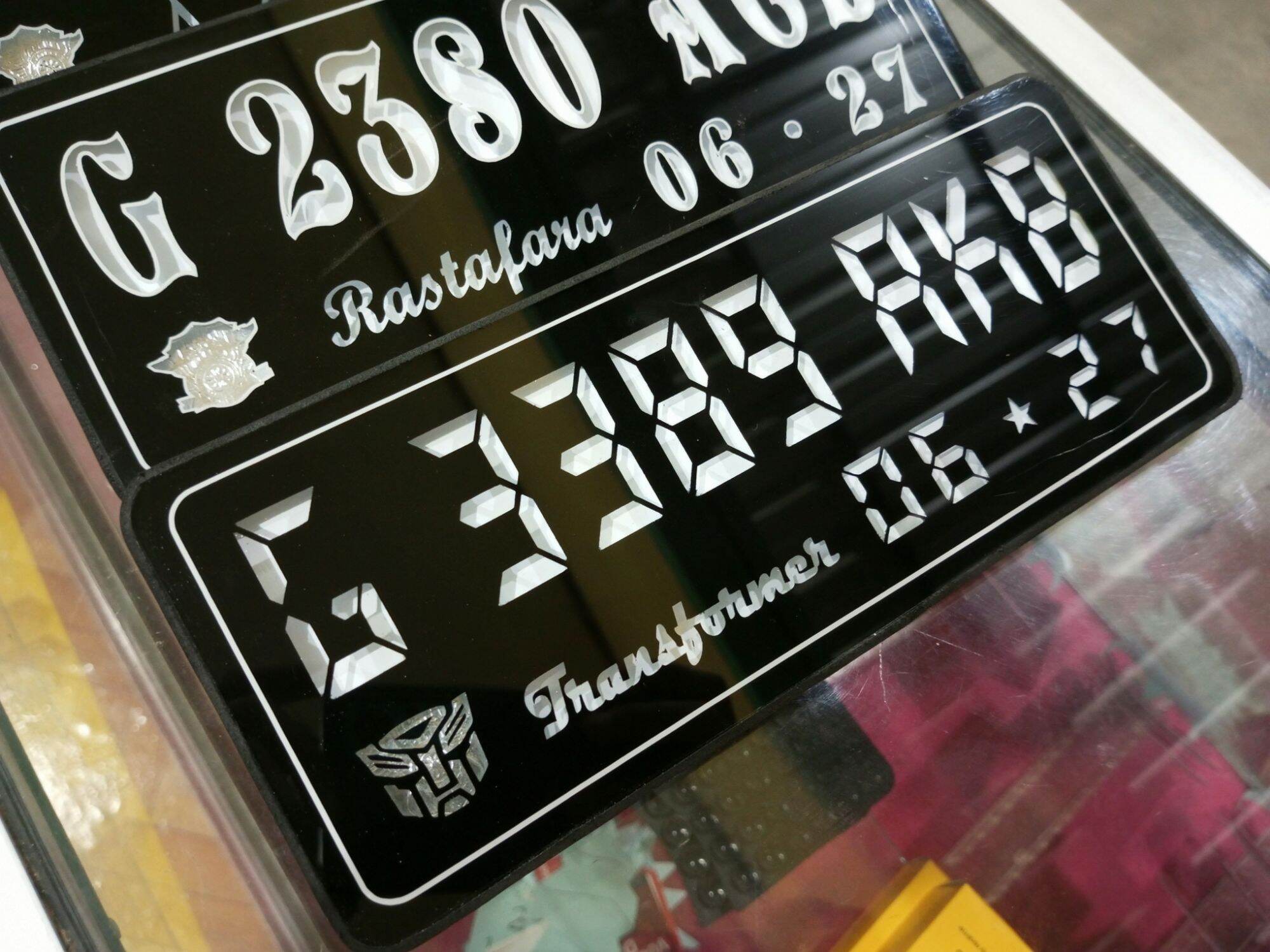 PLAT AKTRILIK FONT DIGITAL | Lazada Indonesia