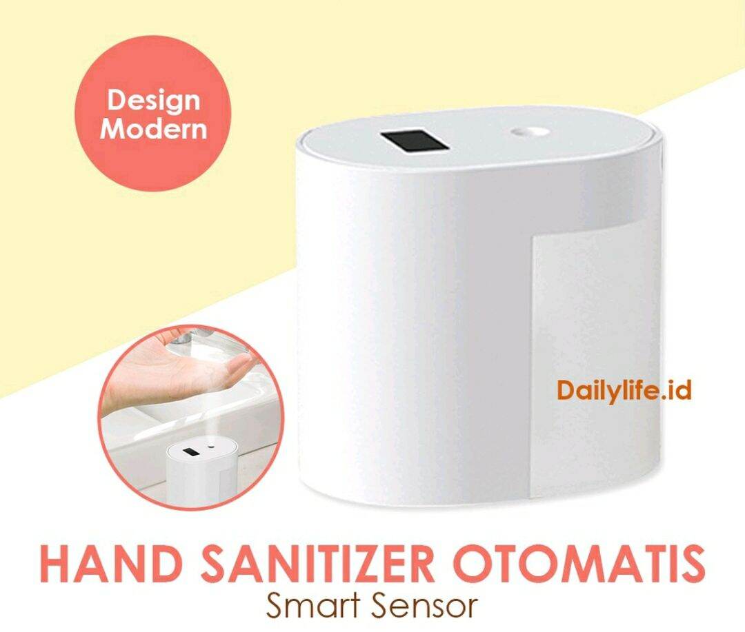 Hand Sanitizer Spray Otomatis 100ml dengan Sensor Alkohol Dispenser ...