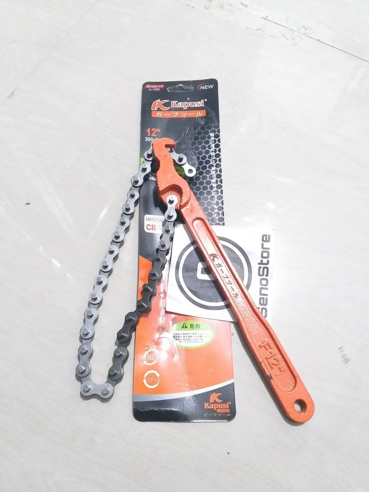 Kunci oil filter rantai 12" alat buka filter oli rante | Lazada Indonesia