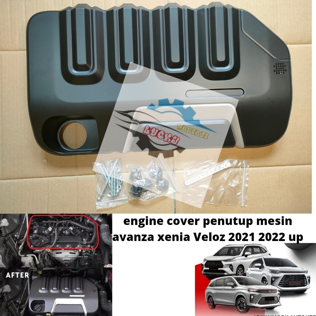 Engine cover penutup mesin Avanza Xenia Veloz 2021 2022 2023 | Lazada ...