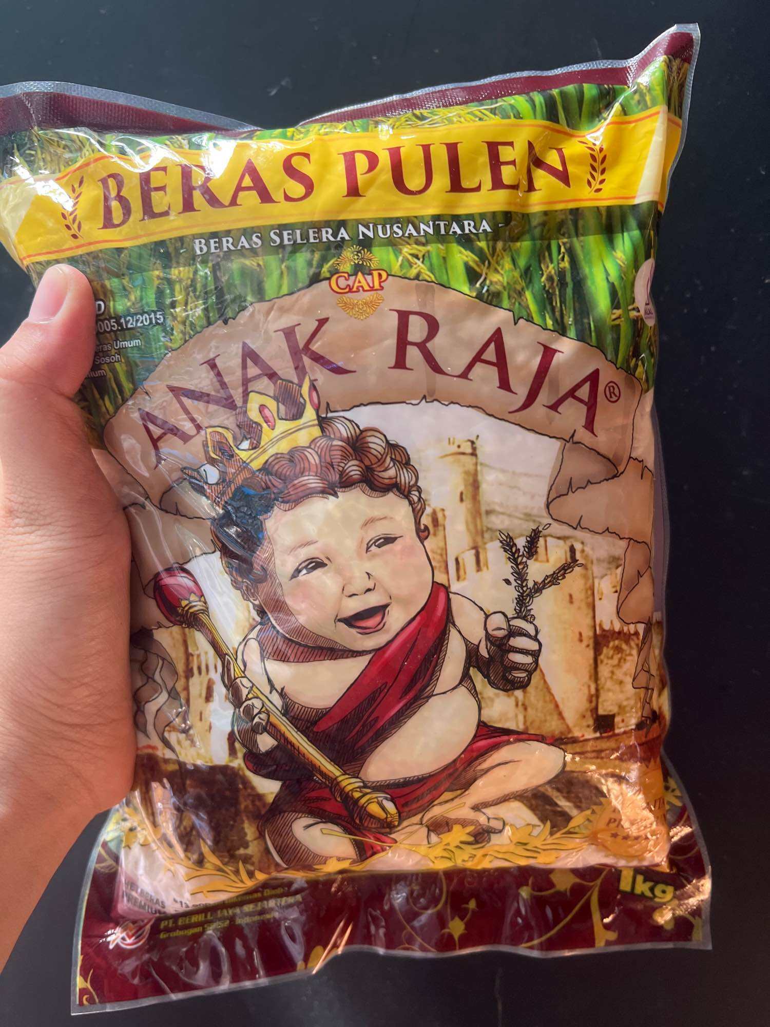 Beras Cap Opung Kemasan 1KG Anak Raja Beras Sania 5KG Opung 3KG Opung ...