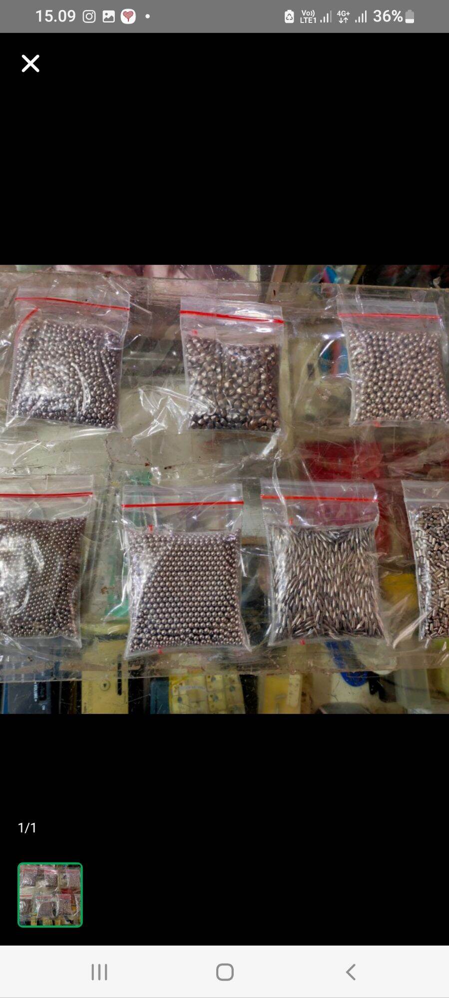 Biji Gotri Stainless Stell Untuk Mesin Sangling Pencuci Perhiasan ...