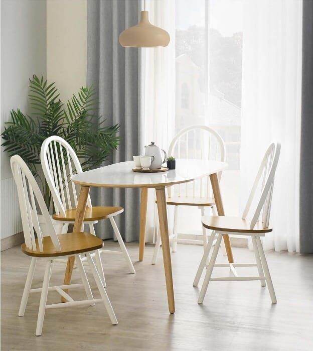 Meja Makan Minimalis LIVIEN FURNITURE Meja Makan Set l Meja Makan ...