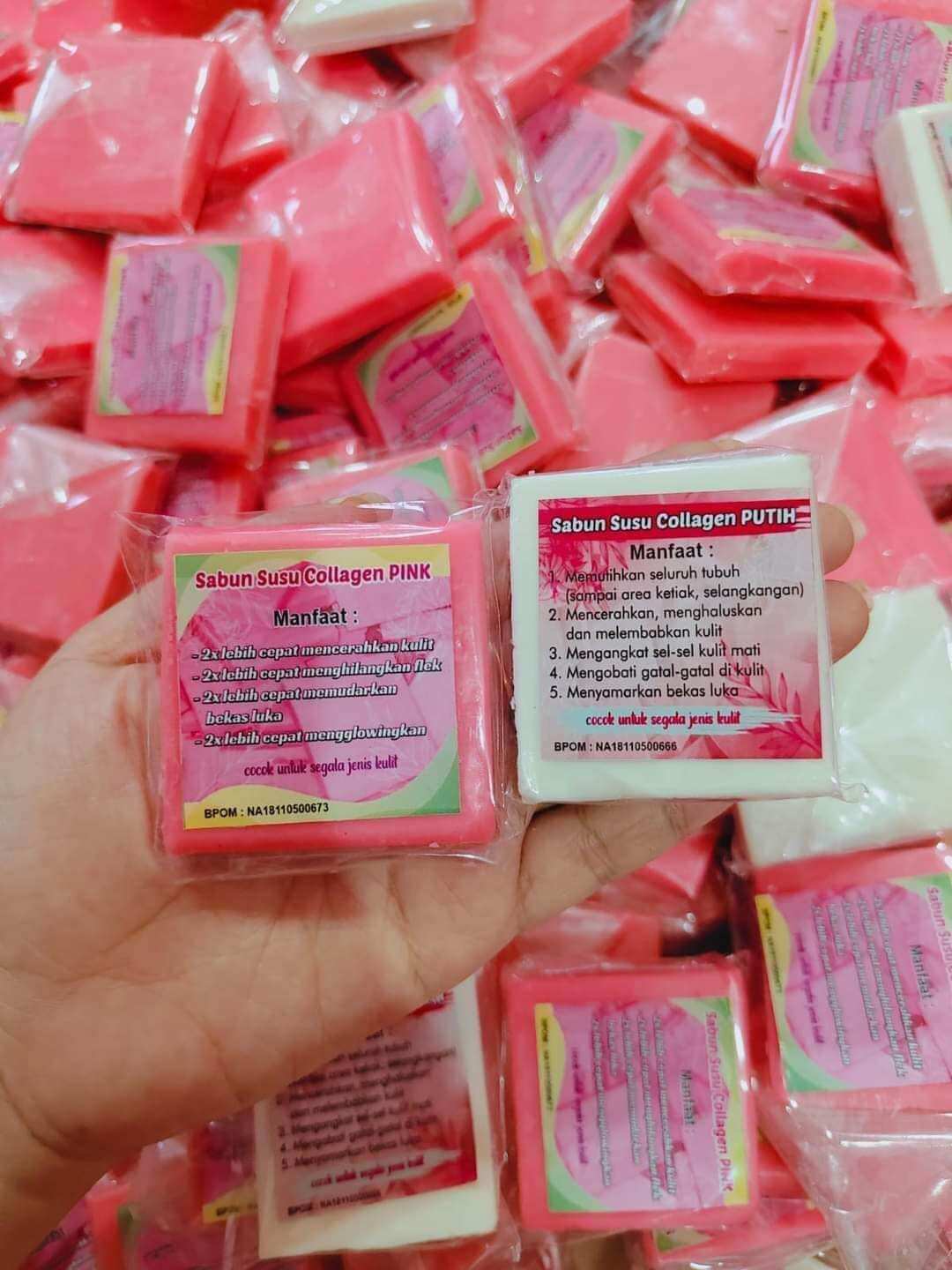SABUN SUSU COLLAGEN PUTIH & PINK | Lazada Indonesia