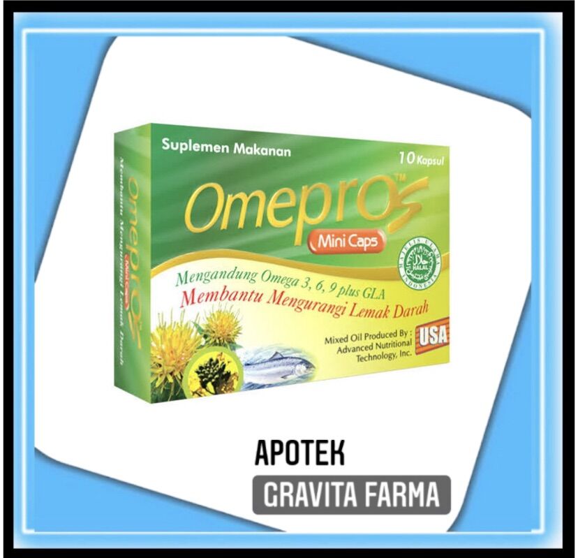 Omepros minicaps isi 10 kapsul | Lazada Indonesia