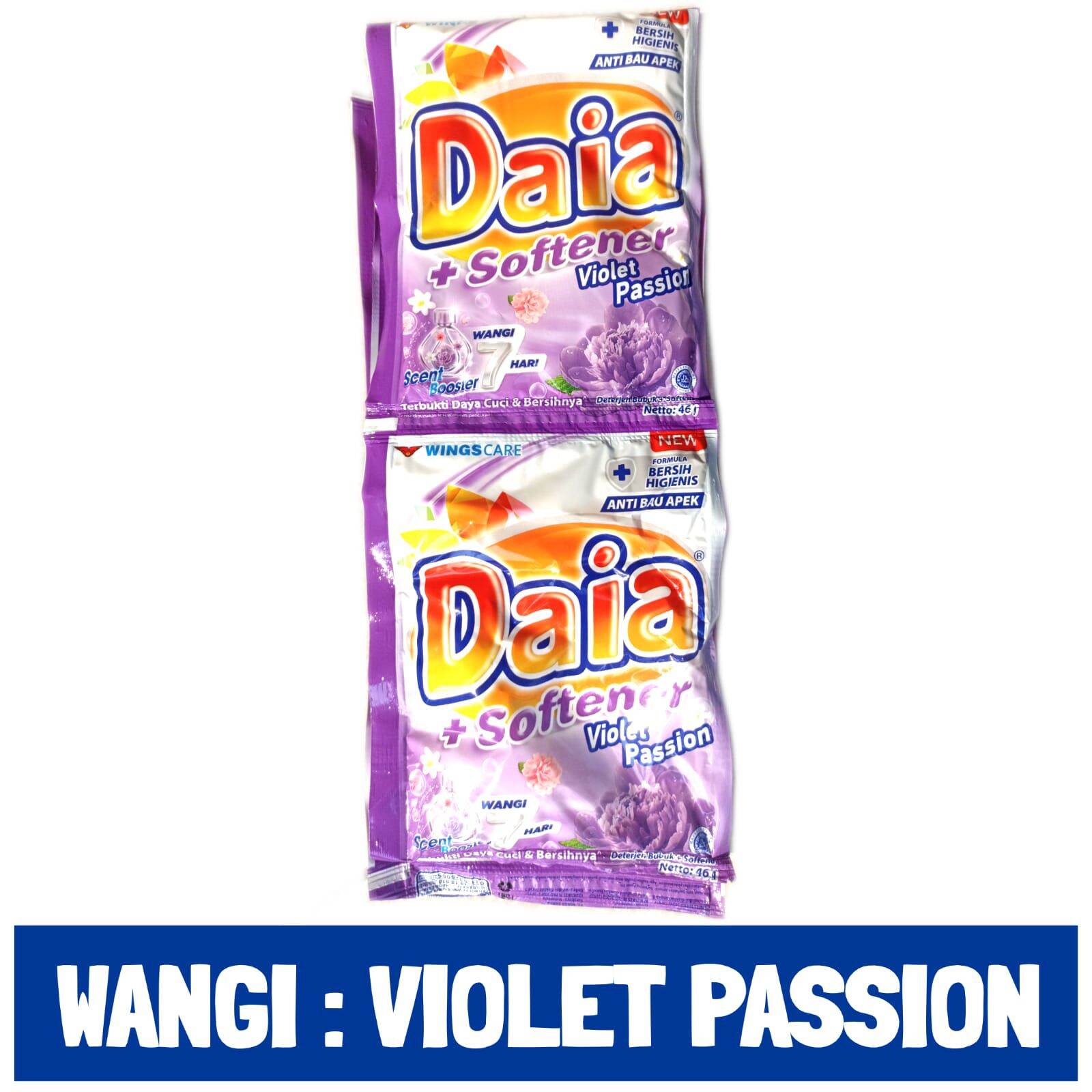 Deterjen Bubuk Daia 1 Renceng Isi 6 Sachet 46gr | Lazada Indonesia