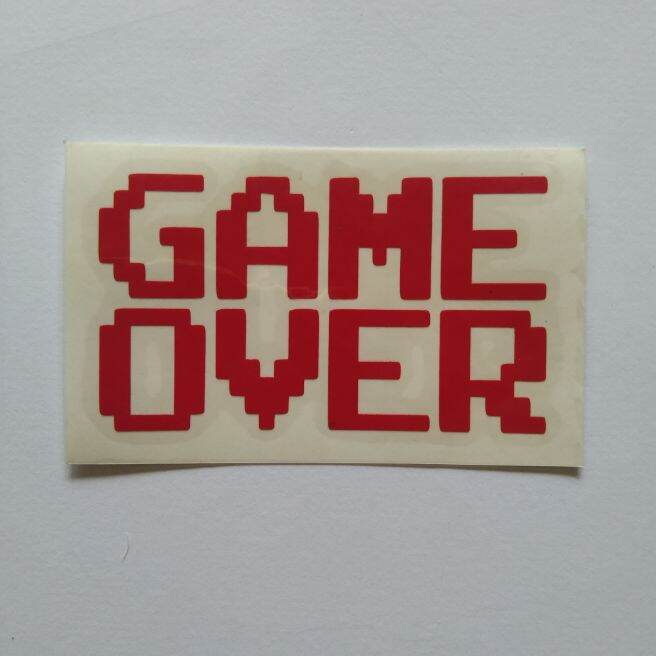 stiker sticker cutting game over skotlet variasi | Lazada Indonesia