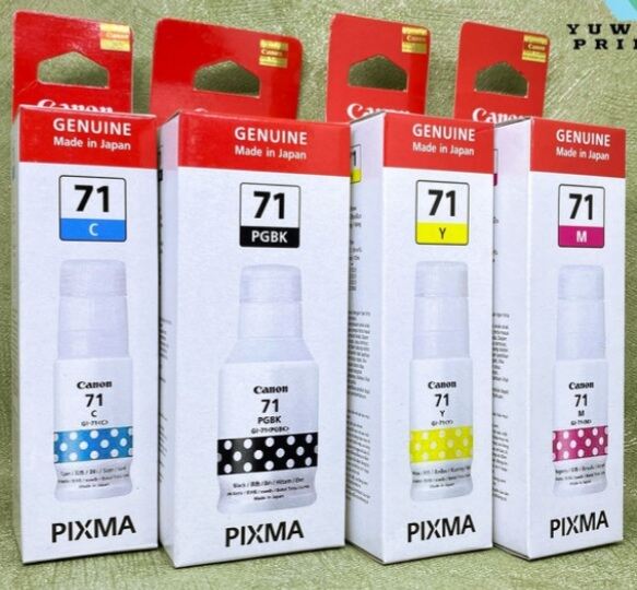 Tinta Canon GI71 For G1020 G2020 G2021 G2060 G3020 G3021 ( PAKET SATU ...