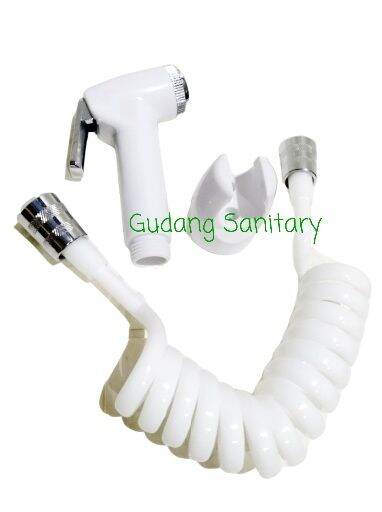 Jet shower toilet telpin putih jet shower spray spiral - Shower cebok ...