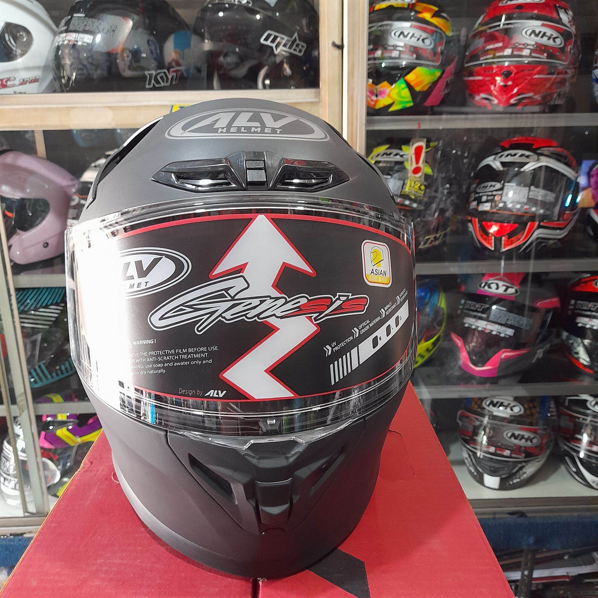 HELM ALV GENESIS FULL FACE ORIGINAL SNI | Lazada Indonesia