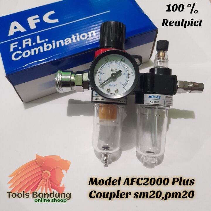 Air Filter Kompresor Angin Regulator /AFC-2000 / AFR-2000 /AR-2000 / Air Fillter Regulator Drat ...