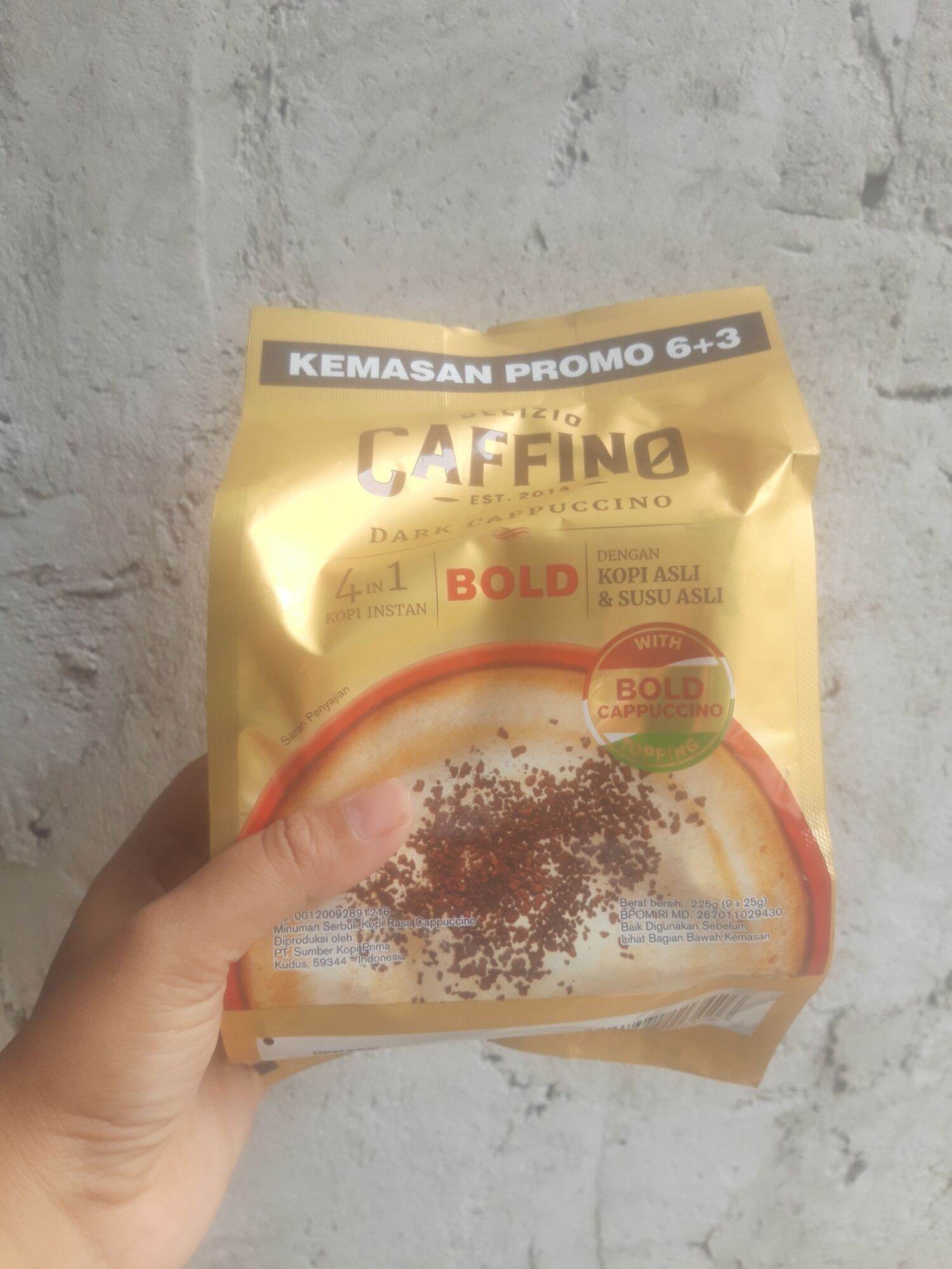 Caffino delizio dark cappuccino 4 in 1 | Lazada Indonesia