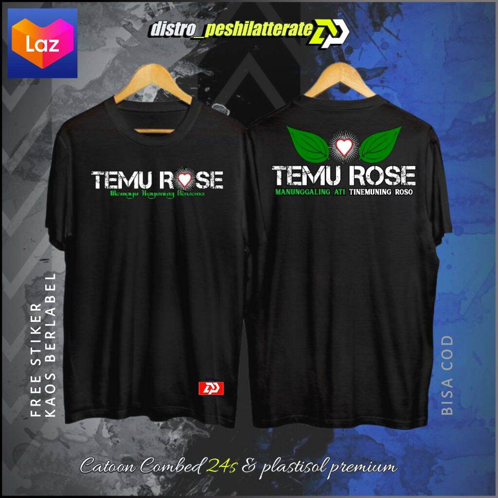 KAOS PSHT TEMU ROSE SIMPLE KEKINIAN - KAOS PSHT TERBARU | Lazada Indonesia