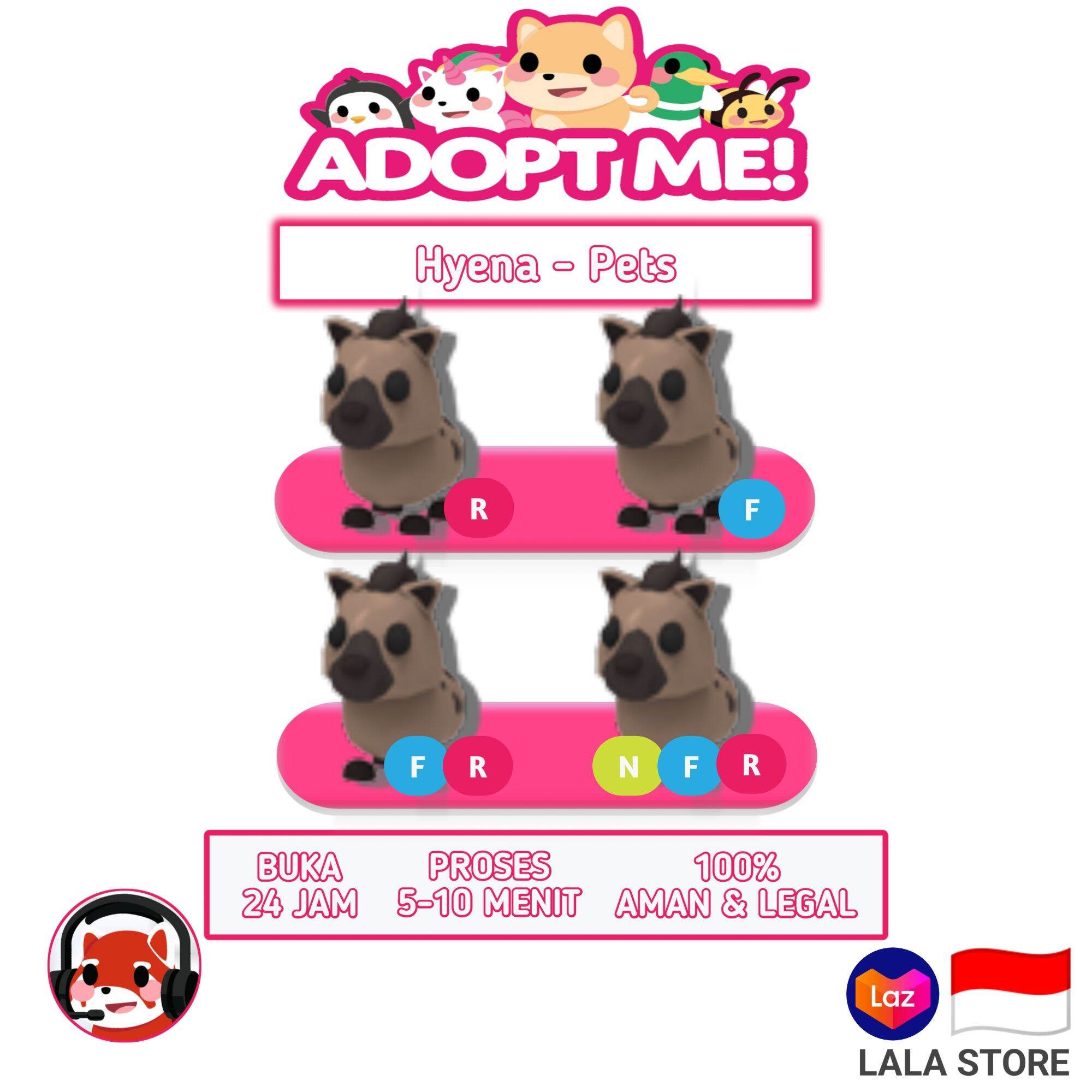 Adopt Me - Hyena - Roblox | Lazada Indonesia