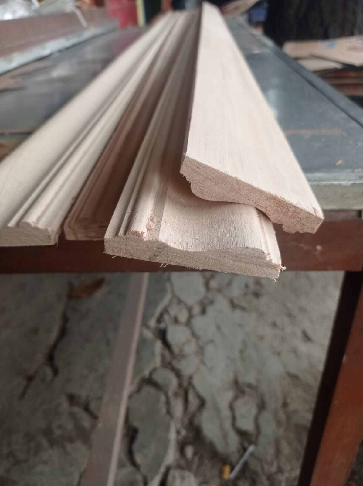 Wallmoulding Lis kayu profil 7cm | Lazada Indonesia