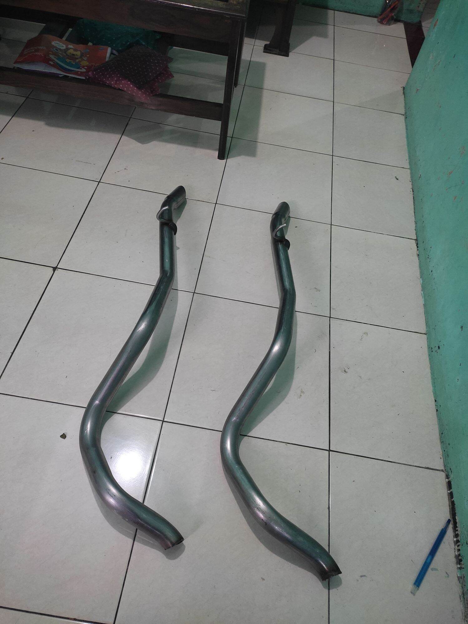 pipa standar Avanza dari tabung ke belakang ,,pass sesuai ukuran ...