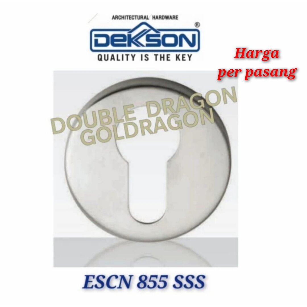 Escutcheon Dekkson ESCN 855 SSS Ring Kunci Dekkson ESCN 855 SSS ...