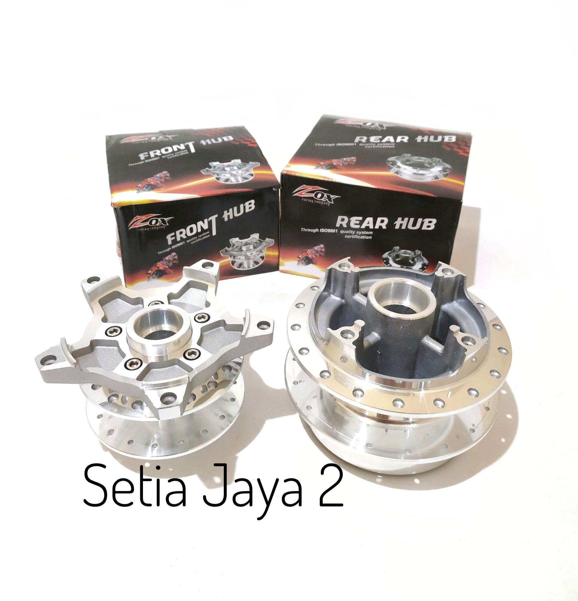 Tromol 1 Set Chrome Crum Depan Belakang Zox Racing - CB 150 R New LED ...