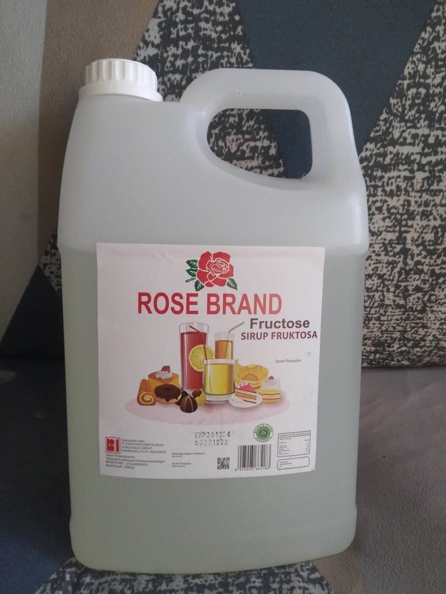 Gula cair Rose Brand Fructose 5 kg / gula cair galon | Lazada Indonesia