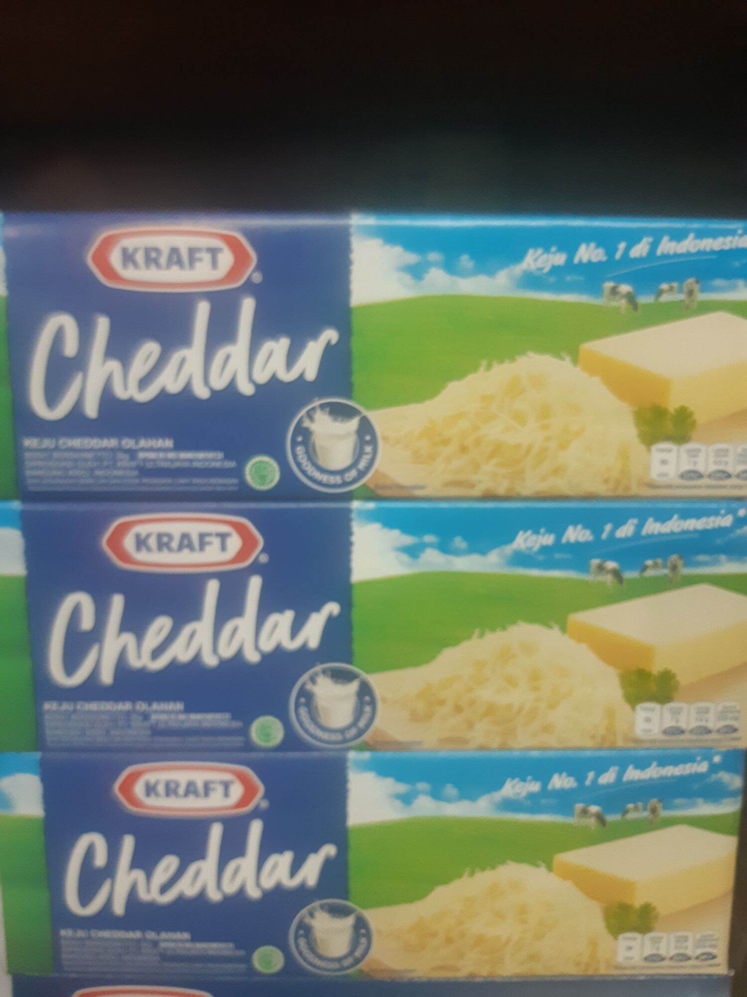 Keju Kraft cheddar kemasan 2kg | Lazada Indonesia
