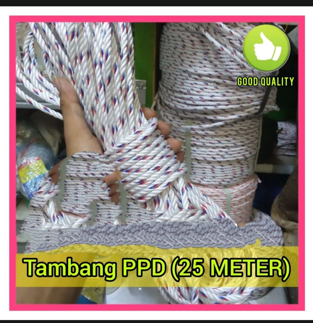 Tali PPD 6 mm 25 meter | Lazada Indonesia
